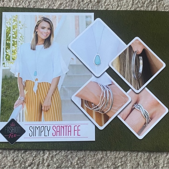 paparazzi | Jewelry | Paparazzi Fashion Fix Simply Santa Fe 4 Pieces ...